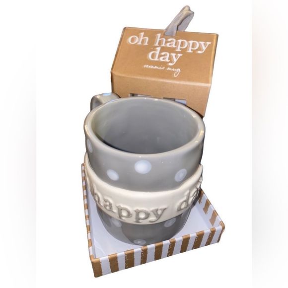 Mud Pie | Kitchen | Oh Happy Day Mug | Poshmark